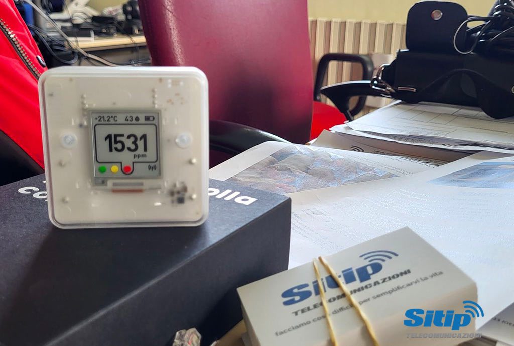 Monitoraggio Qualità dell'Aria Indoor con Aranet4 | SITIP