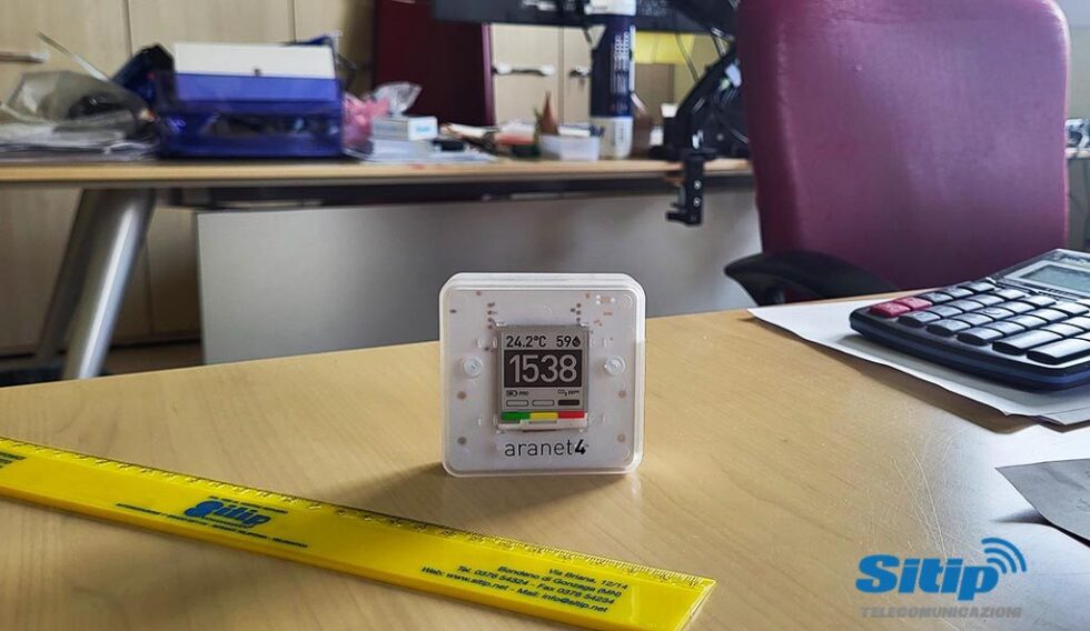 Monitoraggio Qualità dell'Aria Indoor con Aranet4 | SITIP
