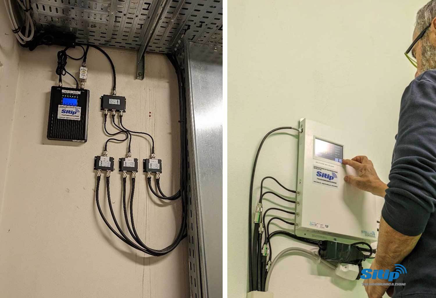 Amplificazione Segnale GSM in Ambienti Sotterranei | SITIP